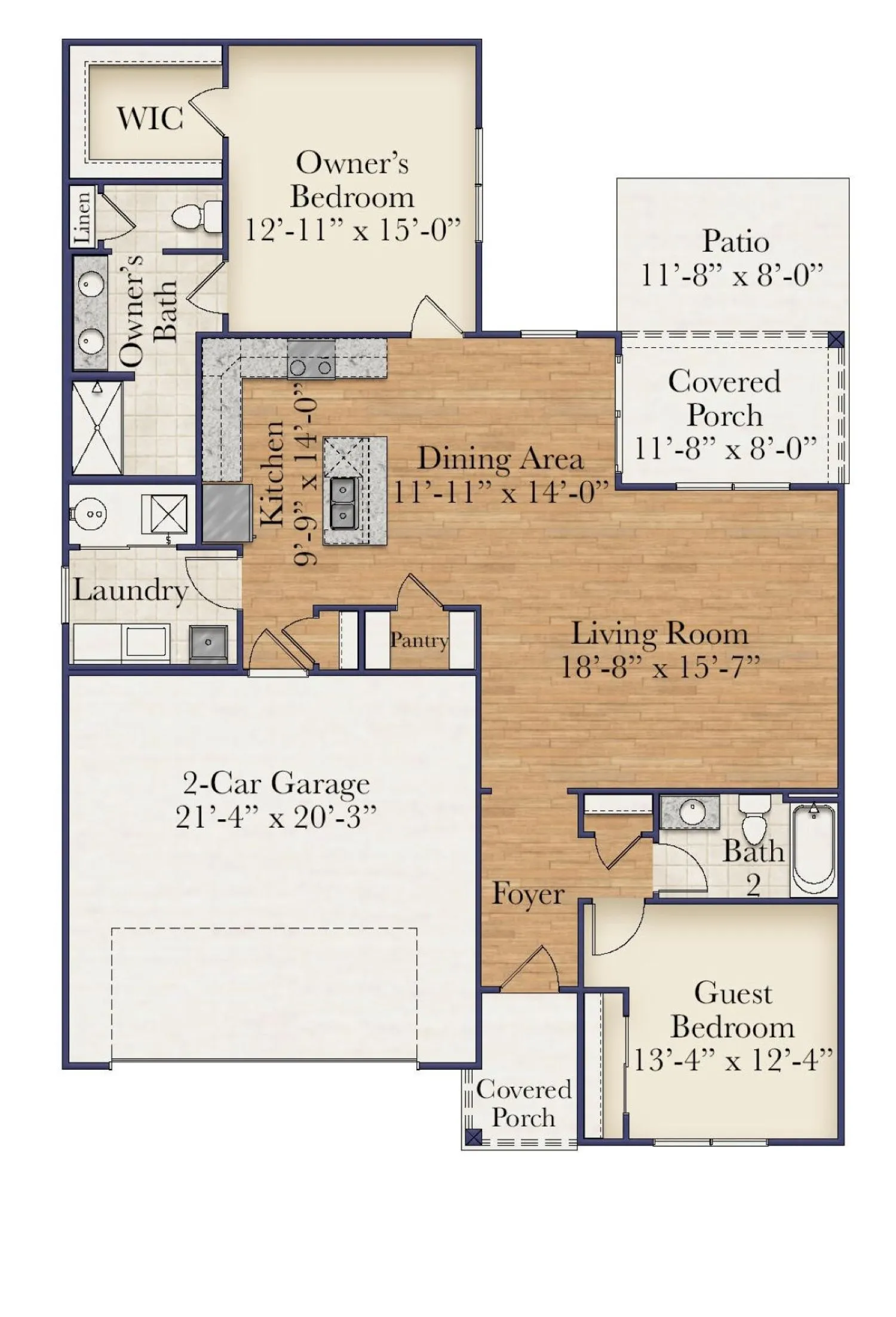 Capri Floor Plan | Weaver Homes